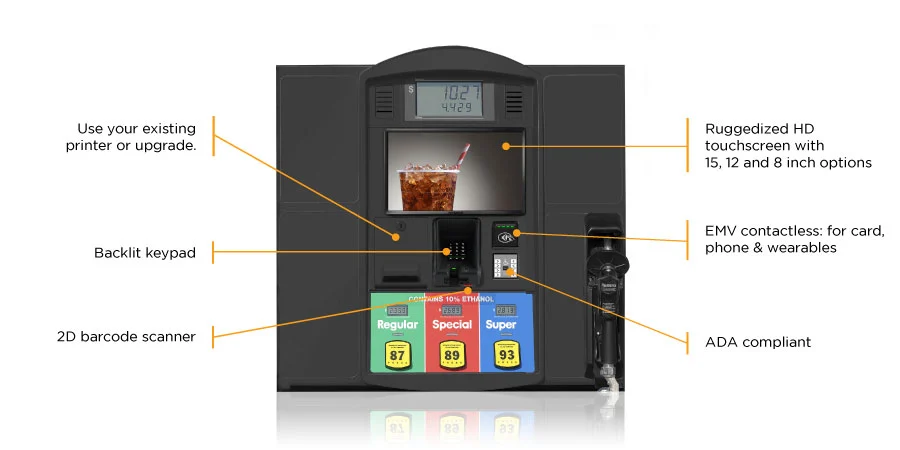G7 OPT Self Service EMV Outdoor Payment Terminal - Invenco